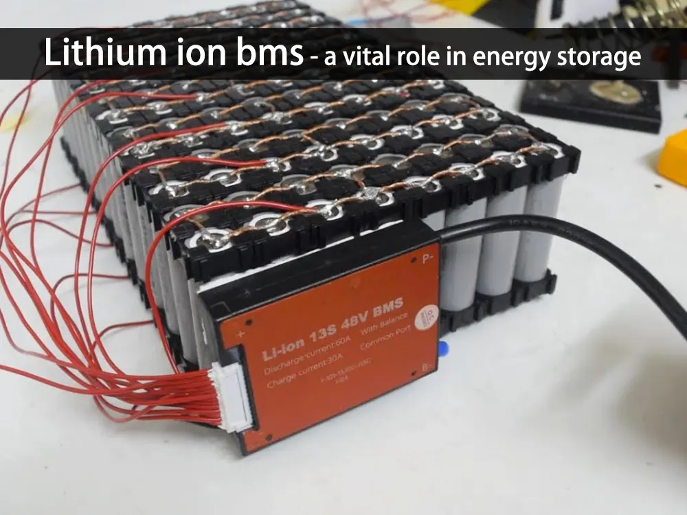 Lithium ion bms - a vital role in energy storage - Tycorun Battery Energy Storage Systems