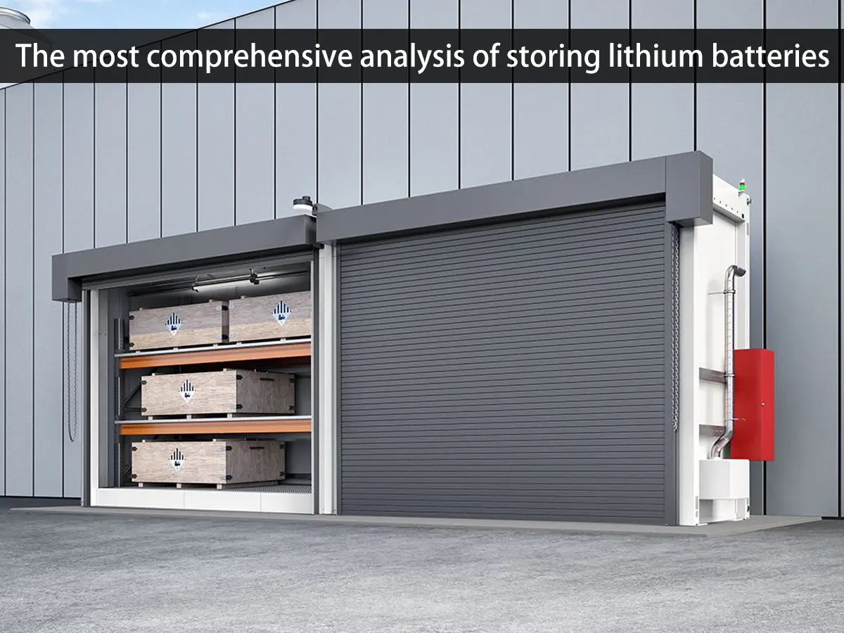 The Most Comprehensive Analysis Of Storing Lithium Batteries Tycorun