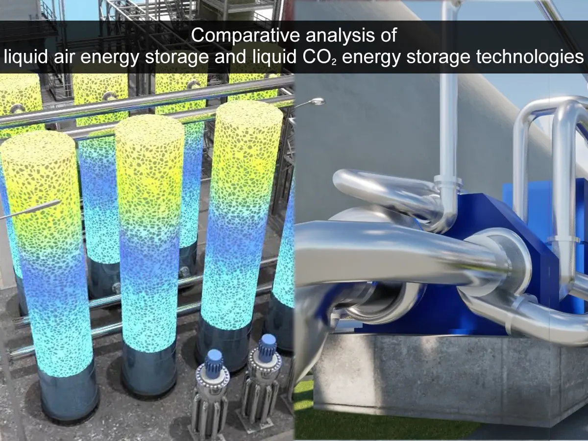 Comparative analysis of liquid air energy storage and liquid CO₂ energy ...